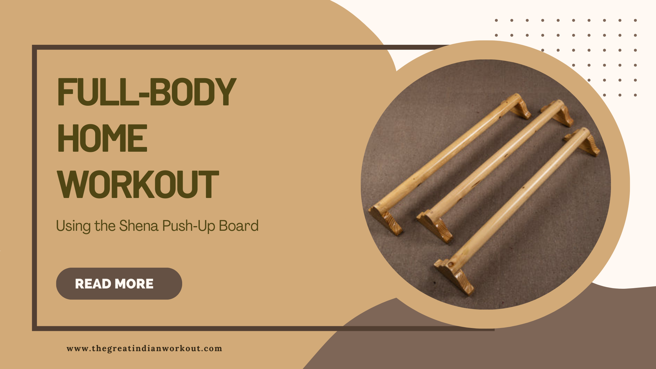 Full‑Body Home Workout Using the Shena Push‑Up Board – The Great Indian ...
