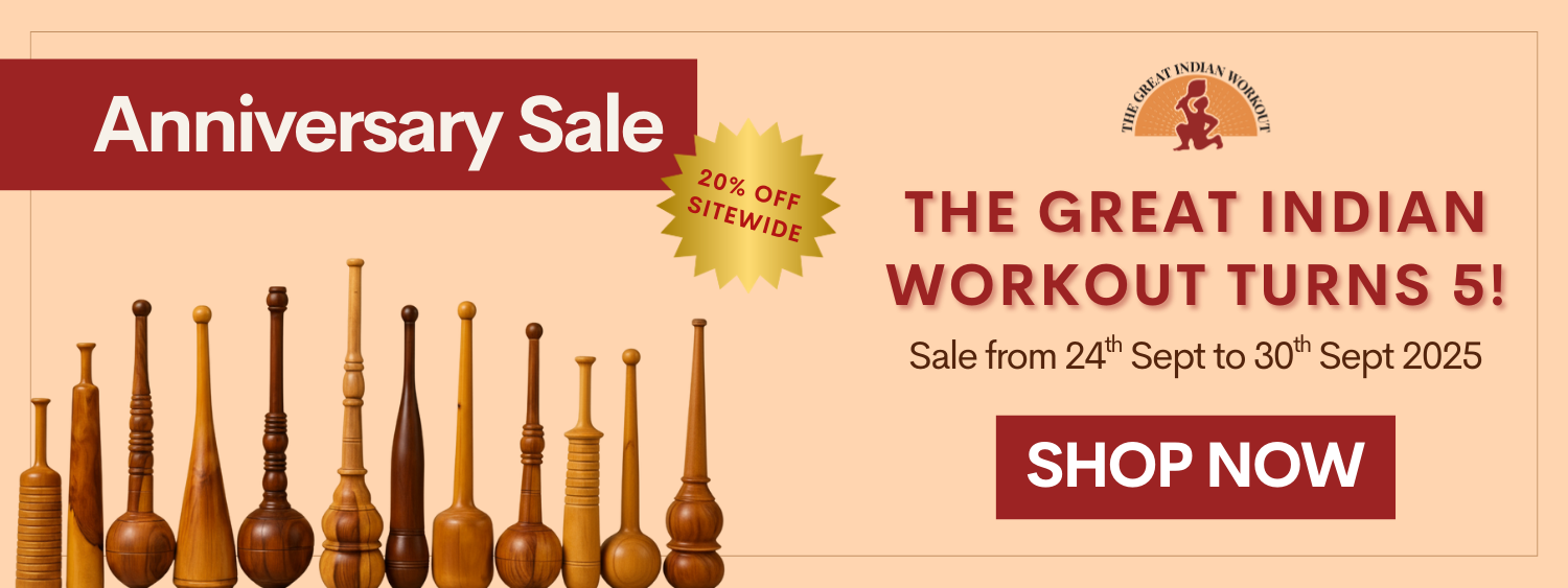 The Great Indian Workout - Authentic Indian Fitness Equipment
